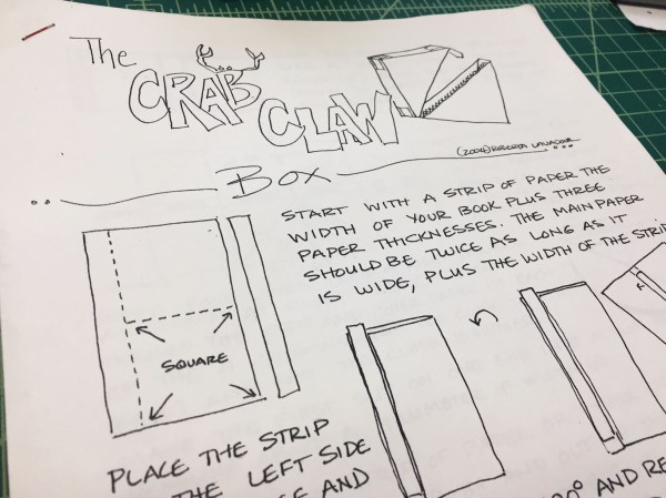 The Crab Claw Box: A Quick Tutorial | Roberta Lavadour